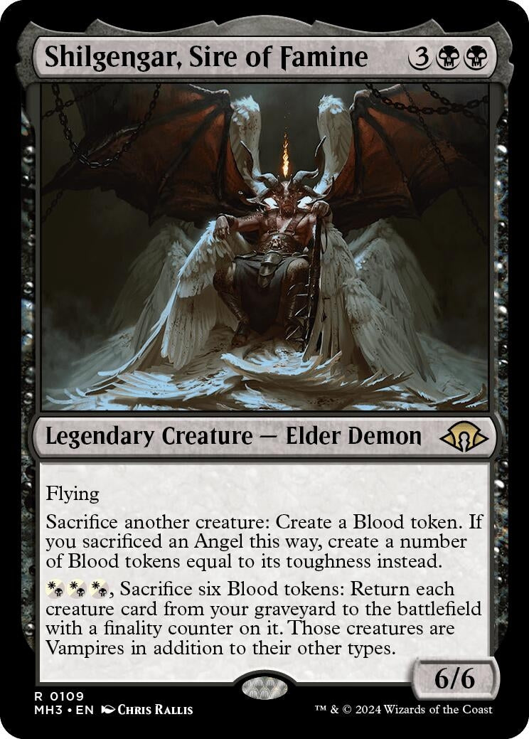 Shilgengar, Sire of Famine (109) (Foil) (Modern Horizons 3) – Grandad's ...